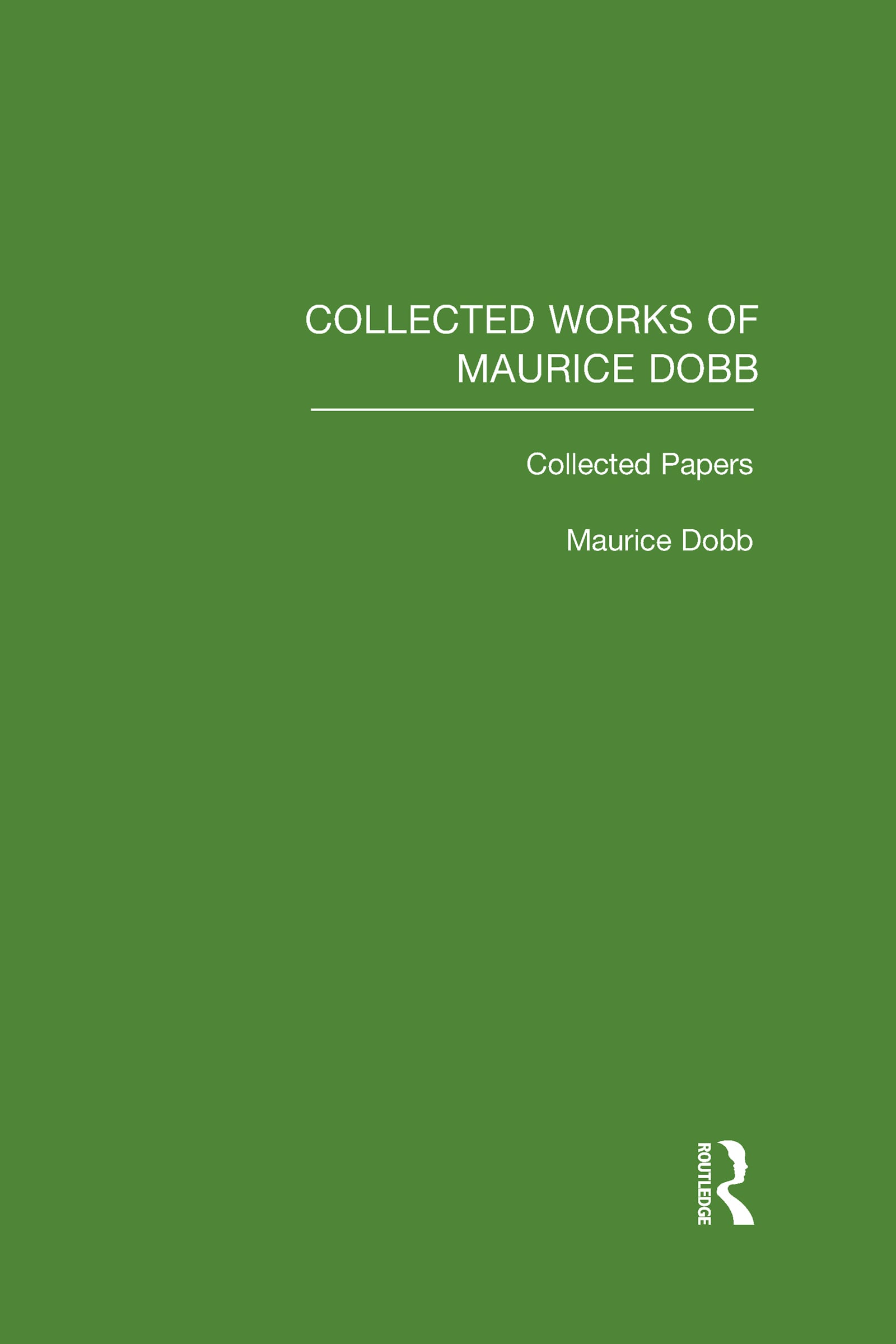 Entrepreneur Theories | 3 | Collected Works of Maurice Dobb | Maurice