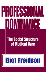 Professional Dominance | The Social Structure of Medical Care | Robert