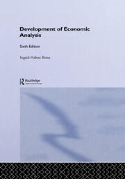 Development of Economic Analysis | Ingrid Rima | Taylor & Francis eBoo