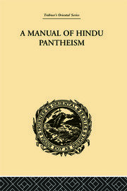 A Manual of Hindu Pantheism | The Vedantasara | G.A. Jacob | Taylor