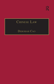 Chinese Law | A Language Perspective | Deborah Cao | Taylor & Francis