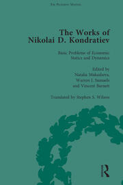 The Works of Nikolai D Kondratiev Vol 2 | Natalia Makasheva, Warren J
