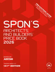 Spon's Architects' and Builders' Price Book 2026 | AECOM | Taylor & F