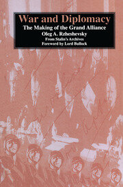 War and Diplomacy | The Making of the Grand Alliance | Oleg A. Rzeshev
