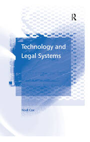 Technology and Legal Systems | Noel Cox | Taylor & Francis eBooks, Ref