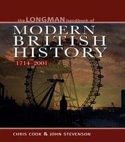 Longman Handbook to Modern British History 1714 - 2001 | Chris Cook, J